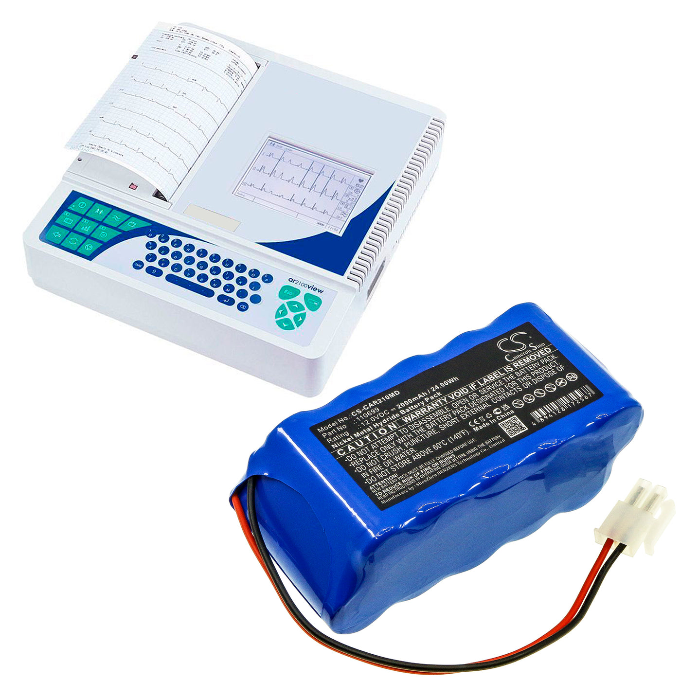 Cardioline ECG AR2100 View,ECG 200S,Cardiette ECG Recorder AR1200 view ...