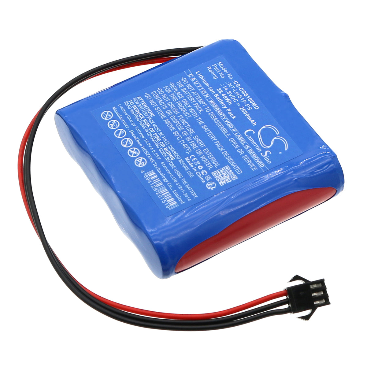 Comen Progetti PGS10, Taurus E, Taurus E+ Medical Replacement Battery ...