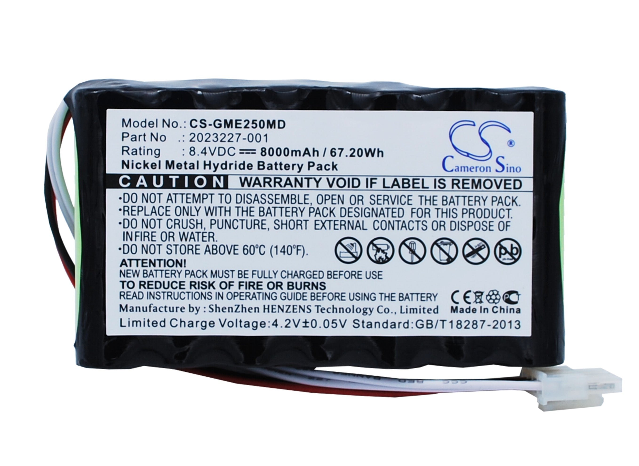 Hellige Marquette MD 2500,Monitor Dash 2500 Medical Replacement Battery ...