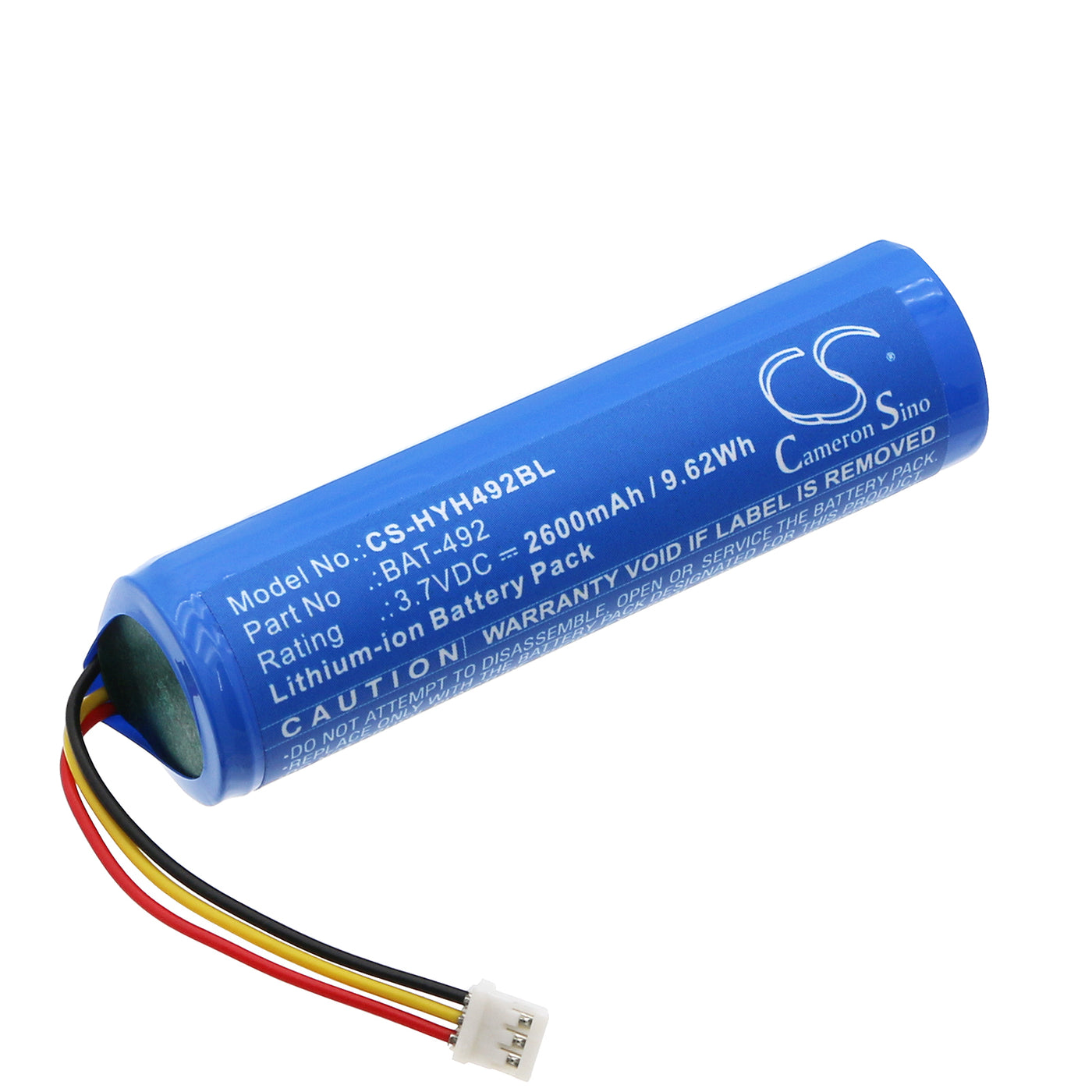 Honeywell HH492 Barcode Replacement Battery: BatteryClerk.com