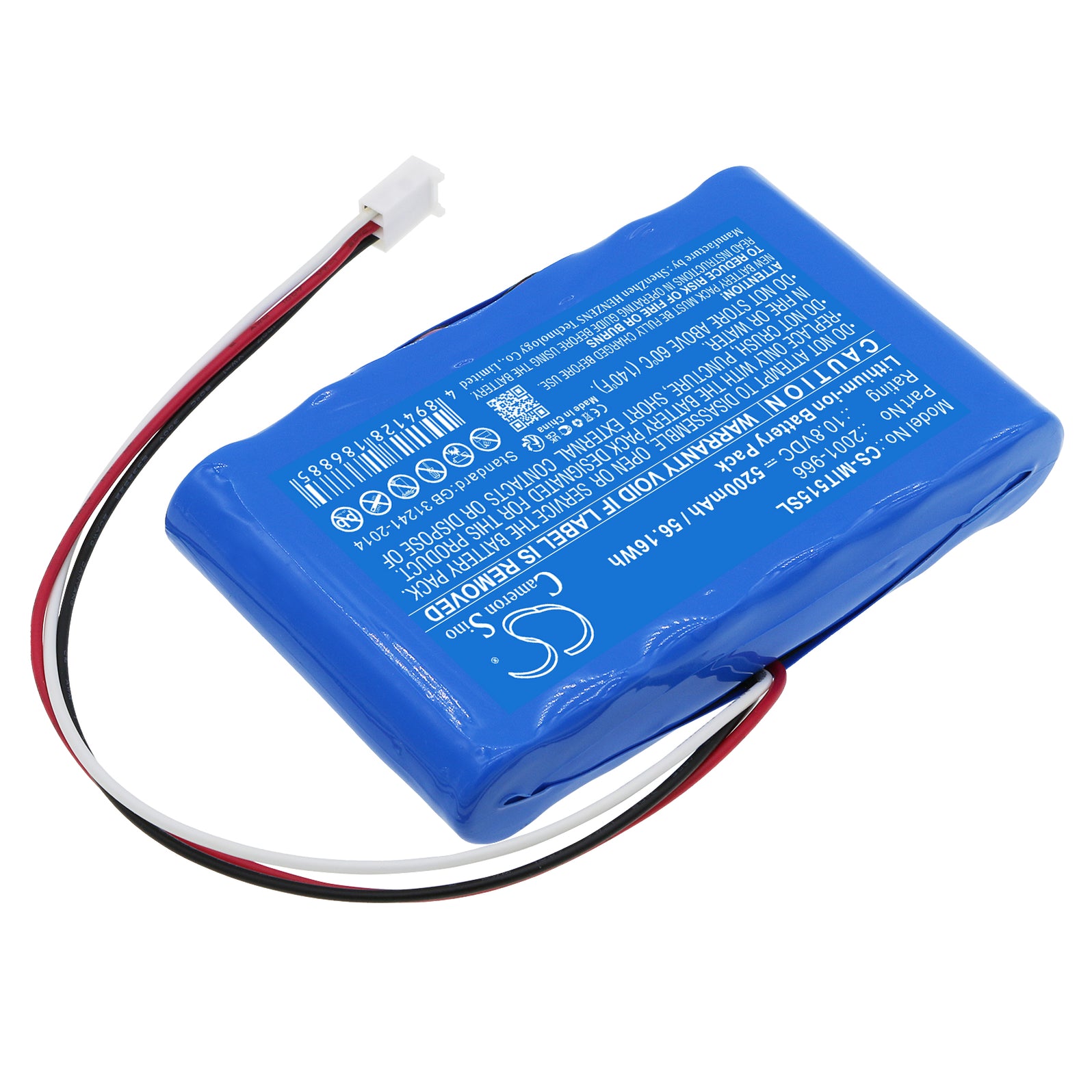 Insulation Resistance Tester Replacement Battery For Megger MIT515 ...