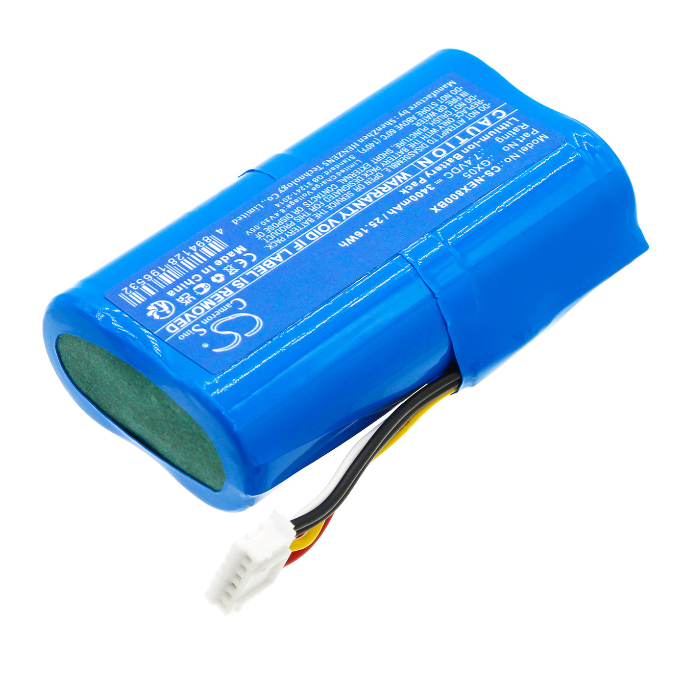 Nexgo N86 3400mAh Payment Terminal Replacement Battery: BatteryClerk.com