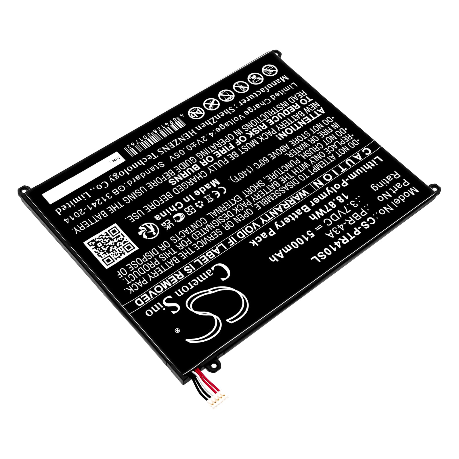 Pantech Element P4100 Tablet Replacement Battery: BatteryClerk.com