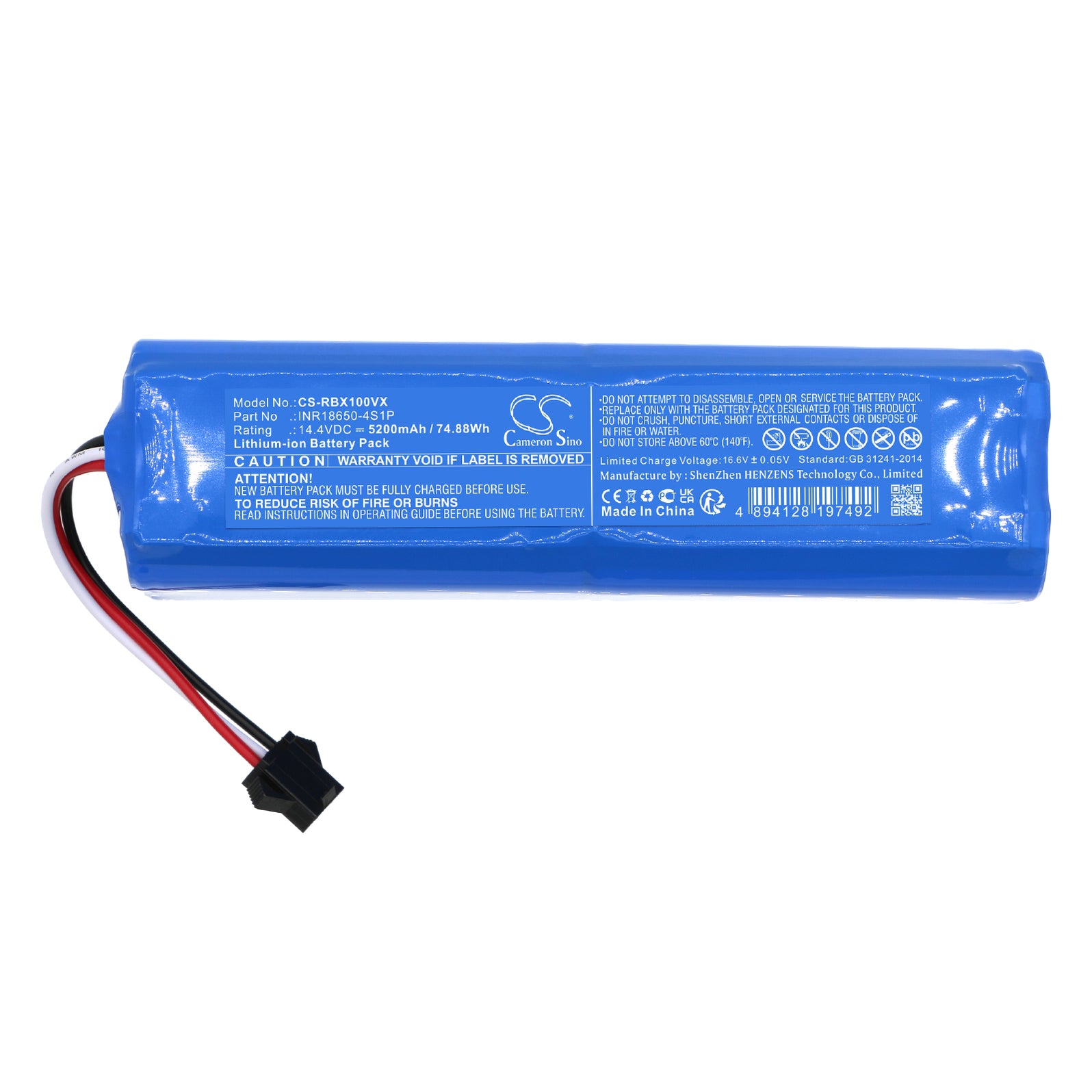 RoboJet Force, X-level Vacuum Replacement Battery: BatteryClerk.com Vacuum