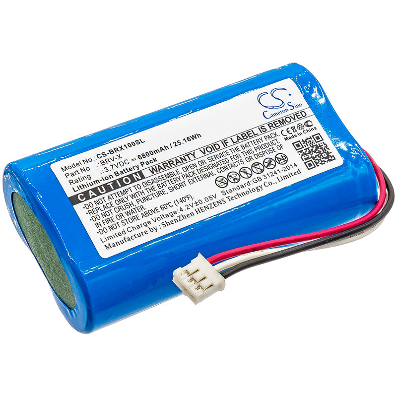 Braven BRV-X,BRVXBBB Speaker Replacement Battery: BatteryClerk.com