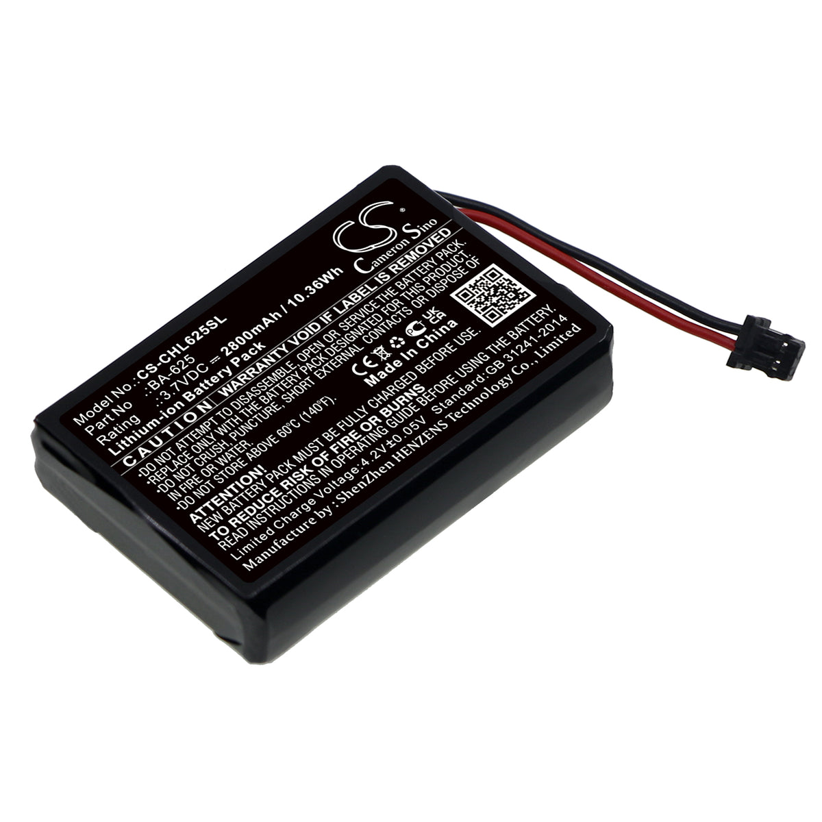 CATEYE HL-EL625RC Spotlight Replacement Battery: BatteryClerk.com Spotlight
