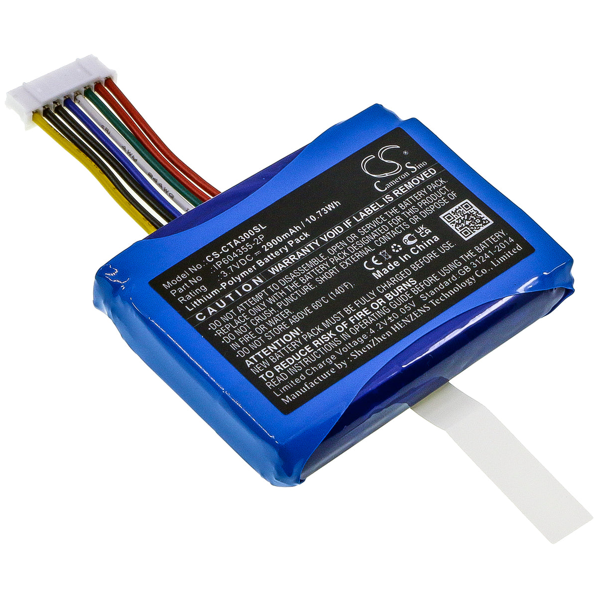 Dejavoo Z9 Blue Z9 V3 Replacement Battery: BatteryClerk.com Payment ...
