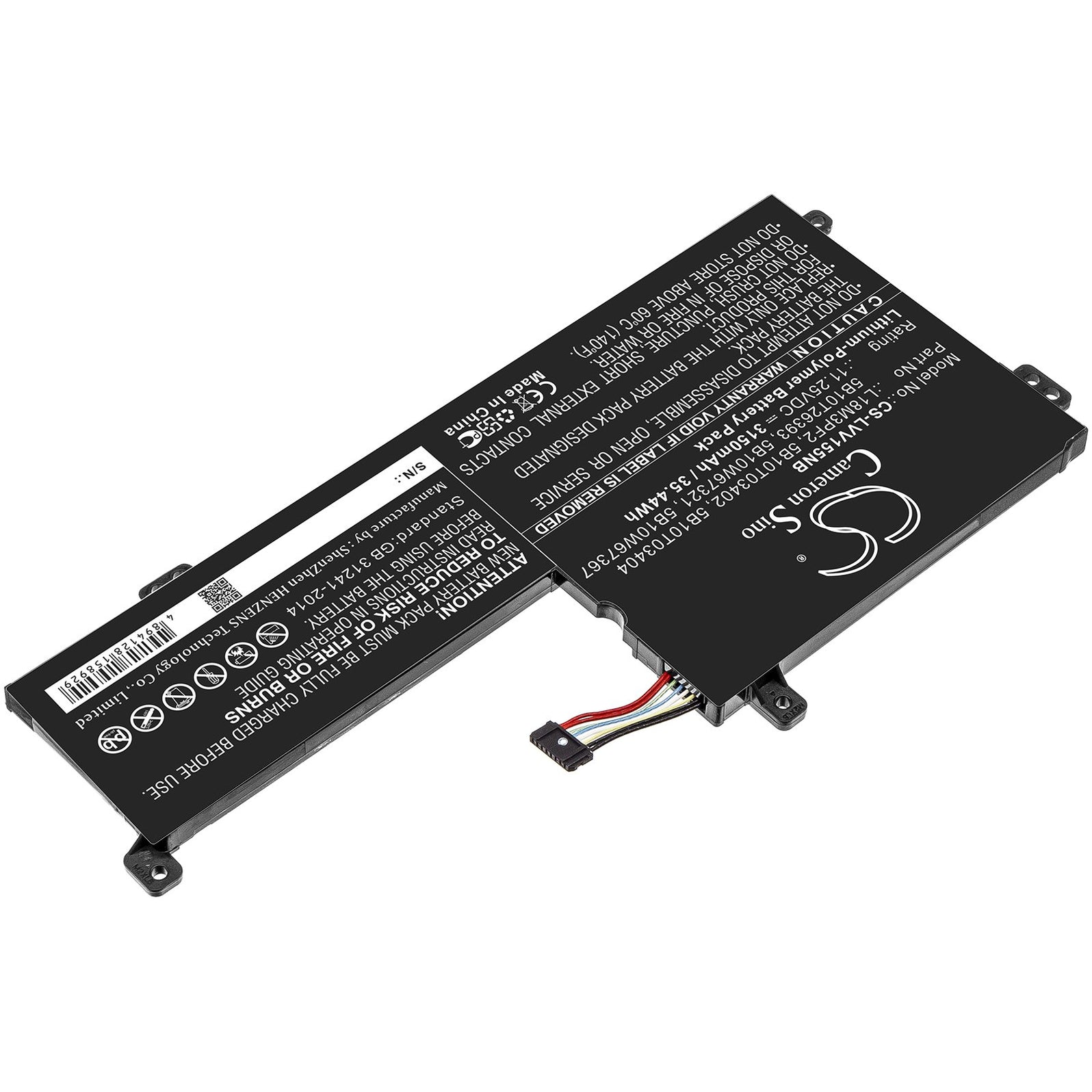 Lenovo IdeaPad L340 IdeaPad L340 15iWL V155 V155-1 Replacement Battery ...