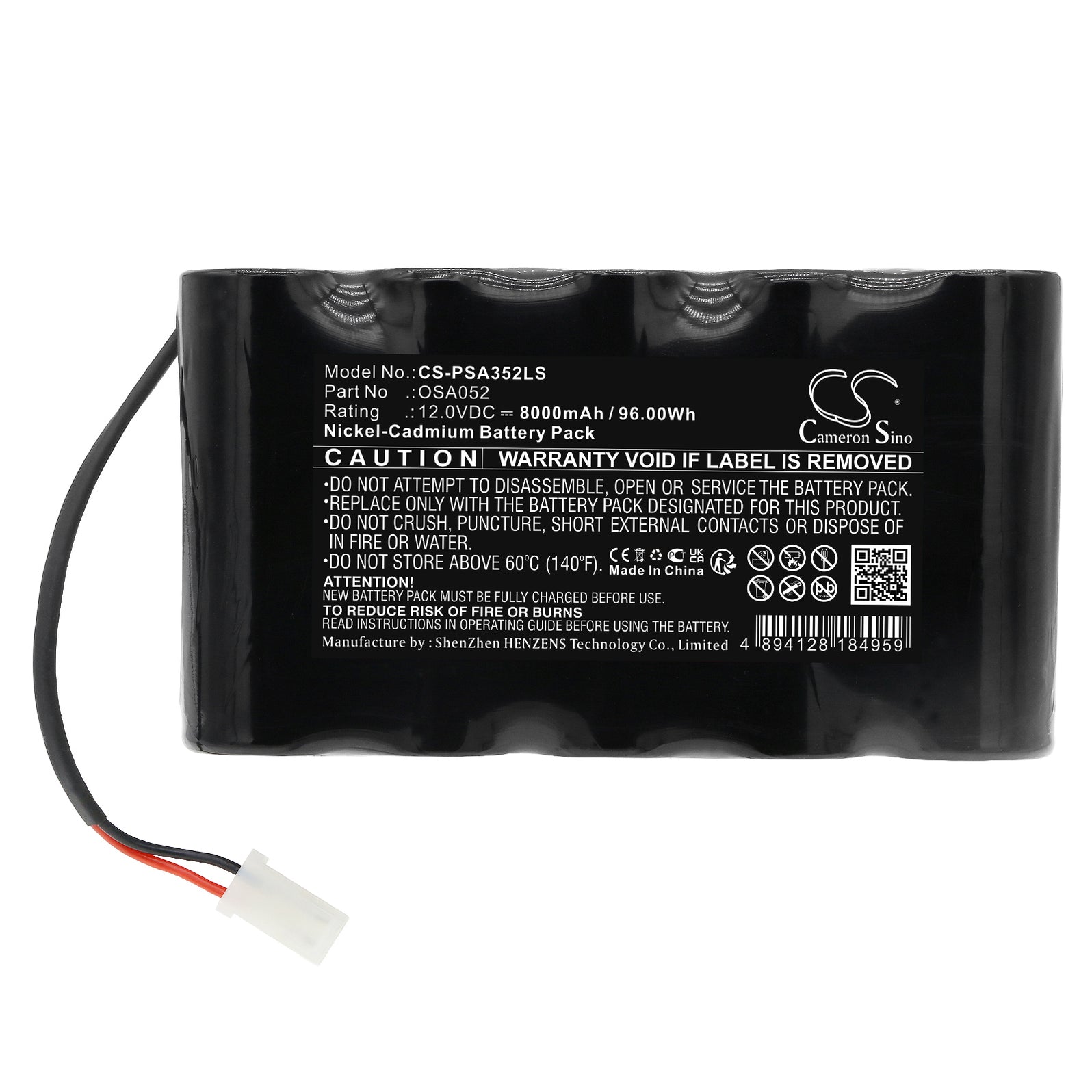 PowerSonic A35241 Emergency Light Replacement Battery: BatteryClerk.com