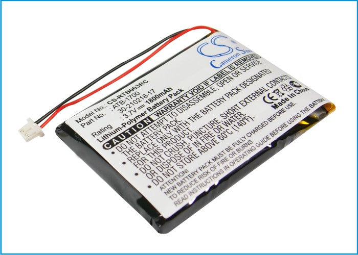 RTI T3V,T3-V,T3-V+ Remote Control Replacement Battery: BatteryClerk.com
