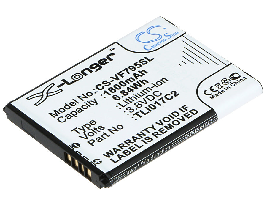 Vodafone Smart Speed 6 VF795 VF-795 Replacement Battery: BatteryClerk ...