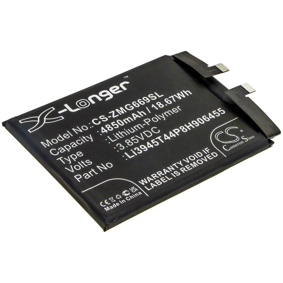 ZTE Nubia Red Magic 6,NX669J Mobile Phone Replacement Battery ...